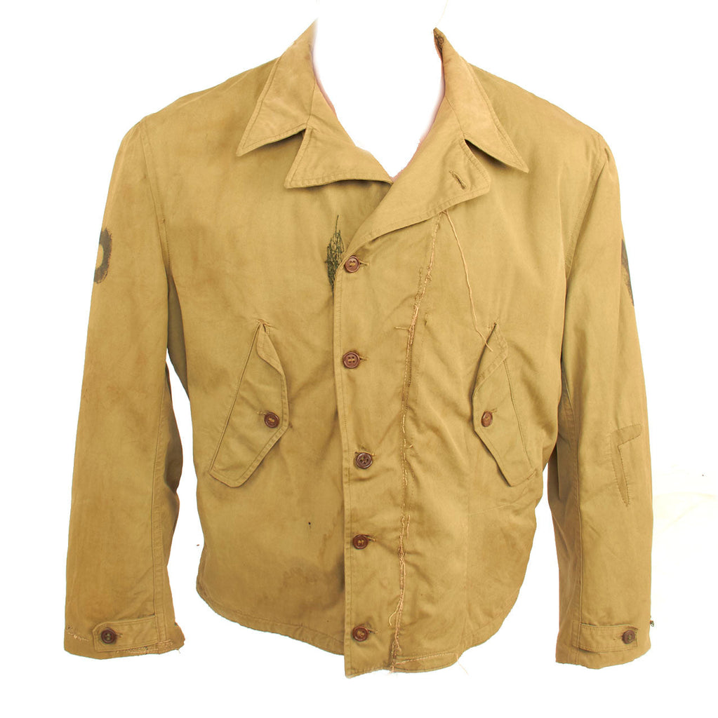 Original U.S. WWII M-1938 “Parsons” Field Jacket with Axis Prisoner of ...