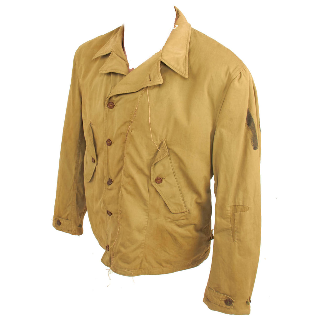 Original U.S. WWII M-1938 “Parsons” Field Jacket with Axis Prisoner of ...
