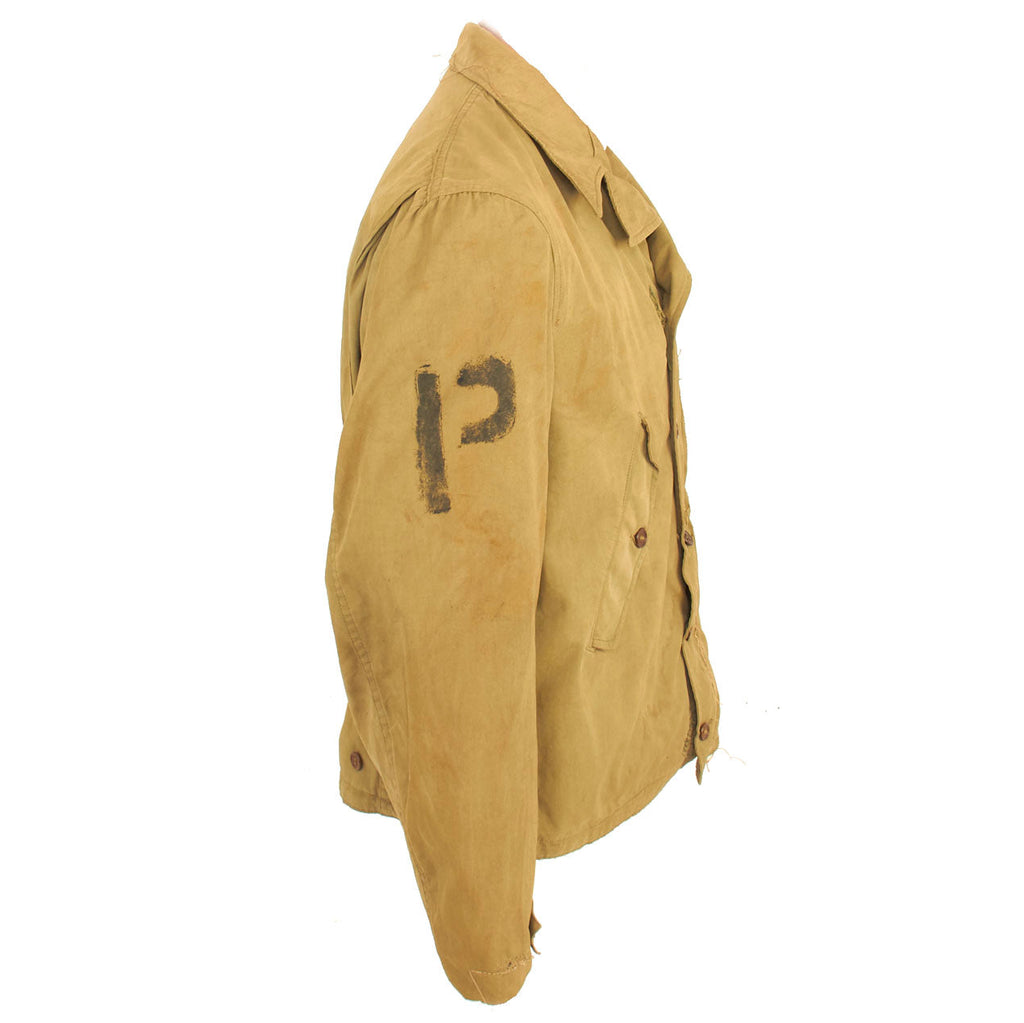 Original U.S. WWII M-1938 “Parsons” Field Jacket with Axis Prisoner of ...