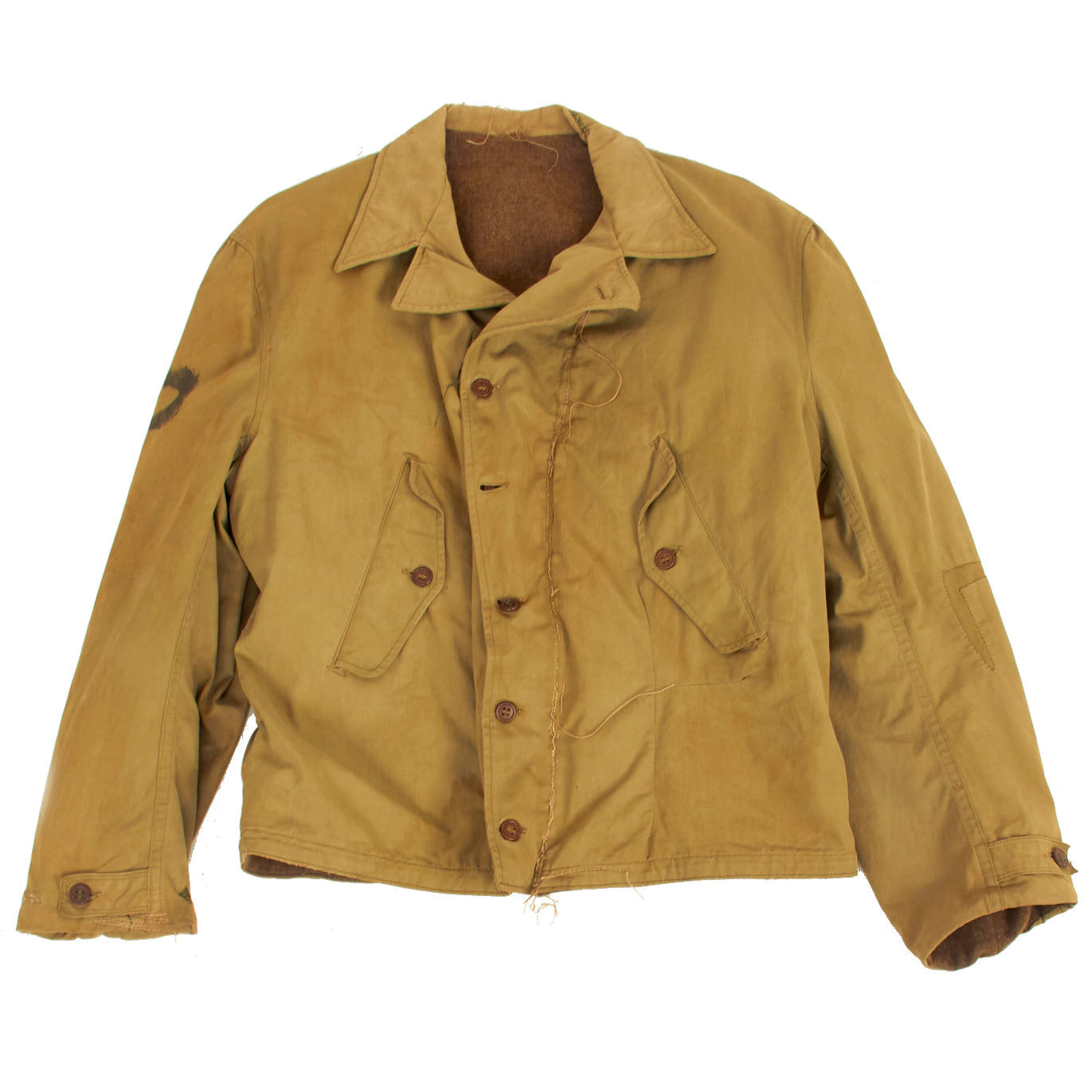 Original U.S. WWII M-1938 “Parsons” Field Jacket with Axis Prisoner of ...