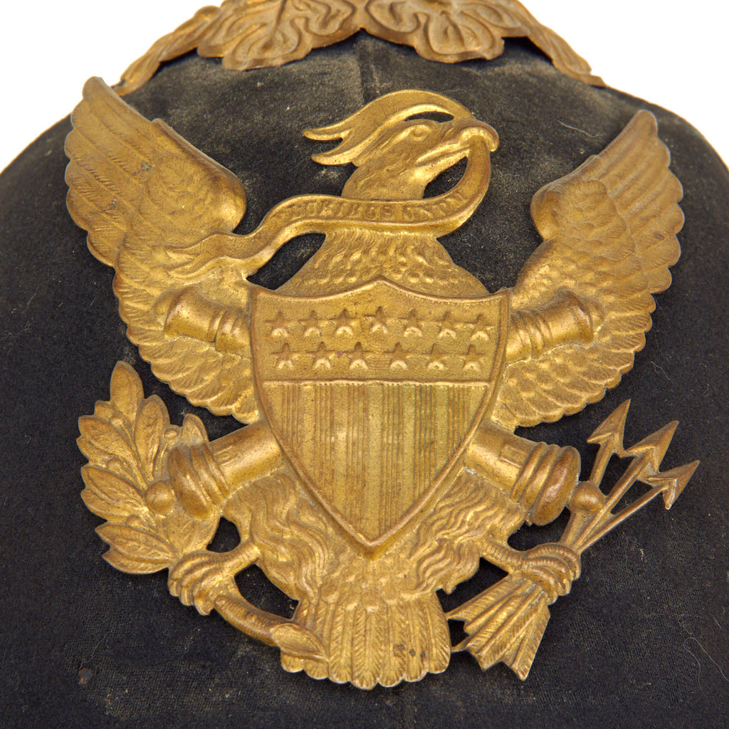Original U.S. Model 1881 Artillery Dress Spiked Pith Helmet by Ridaboc ...