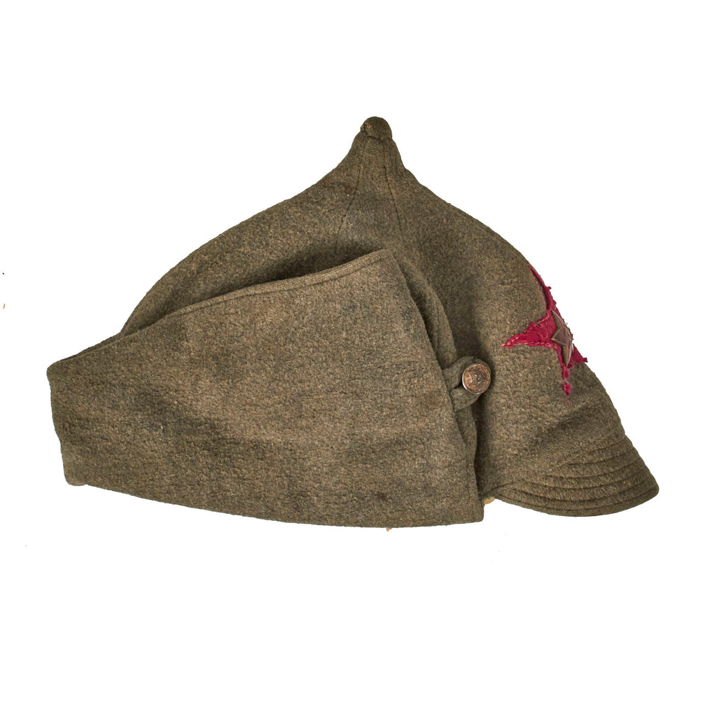 Original Soviet Russian Pre WWII M27 Budenovka Winter Cap ...