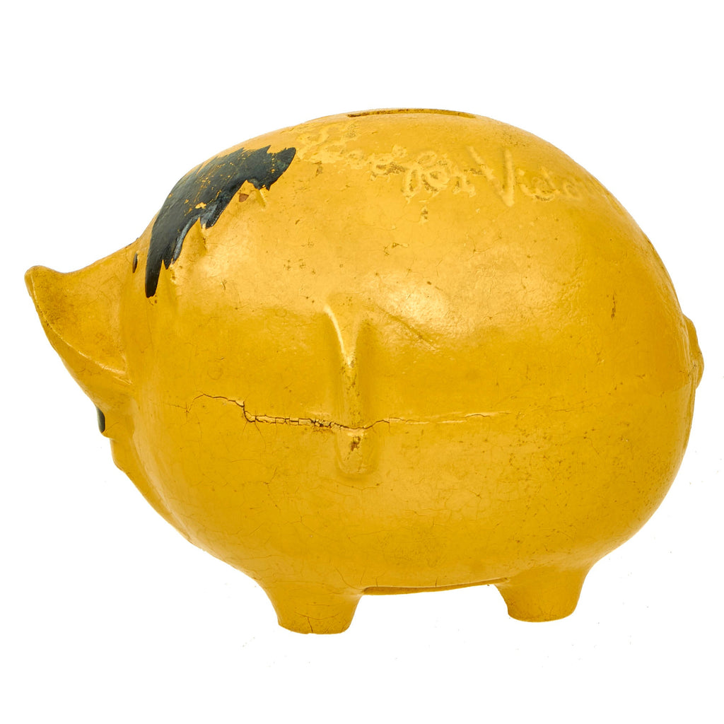 Original U.S. WWII American Home Front Propaganda "Adolf the Pig" Pigg ...