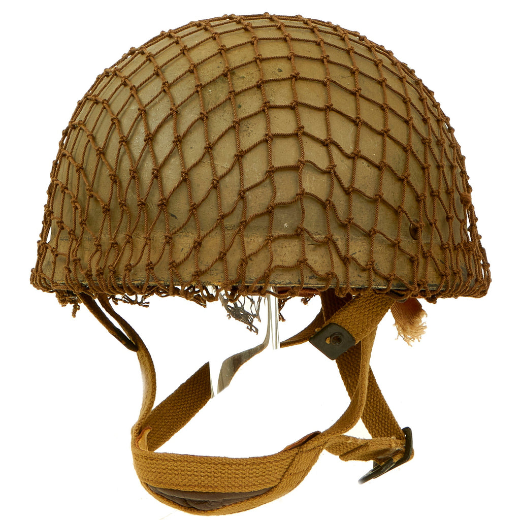 Original WWII British MKI HSAT Airborne Paratrooper Helmet by BMB with ...