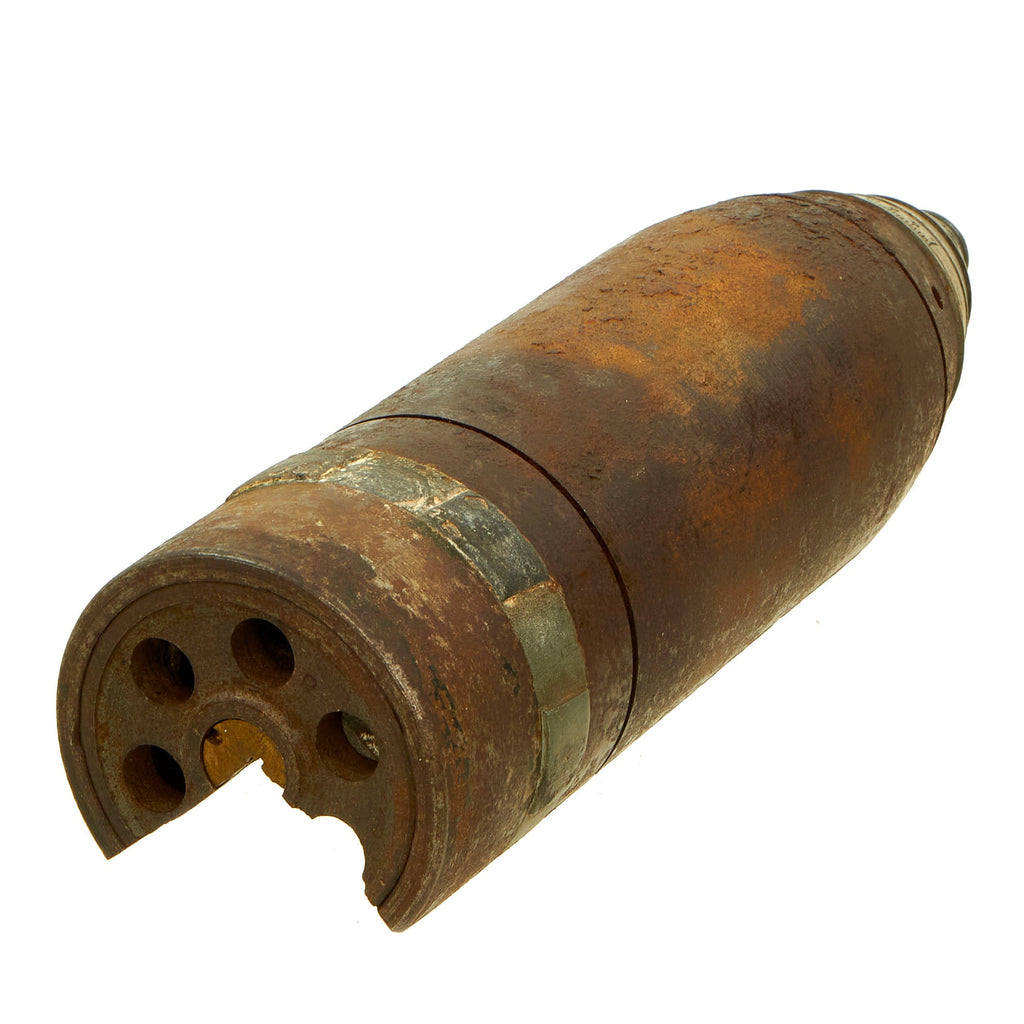 Original Imperial German WWI Message Carrying Shell for the 7.6cm Mine ...