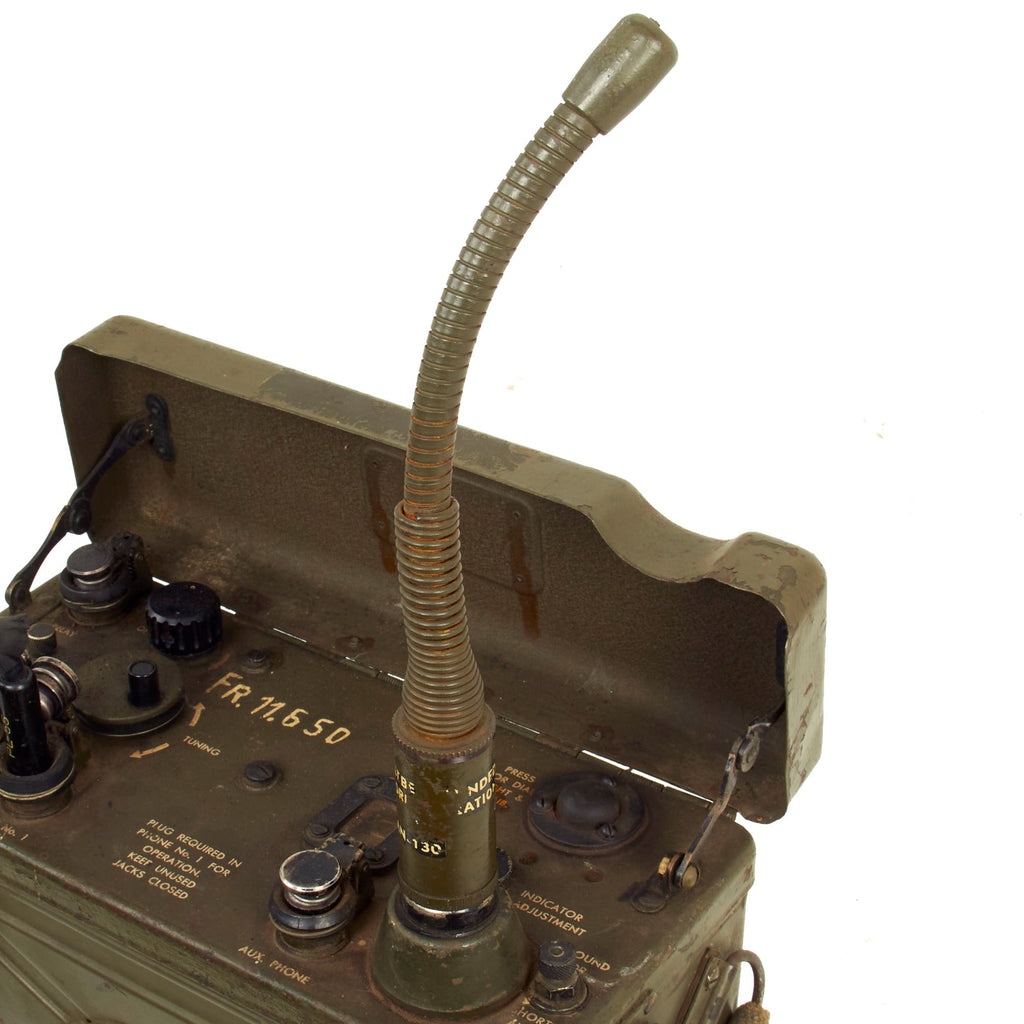 Original WWII U.S. Signal Corps BC-1000 Backpack Radio Receiver and Tr ...