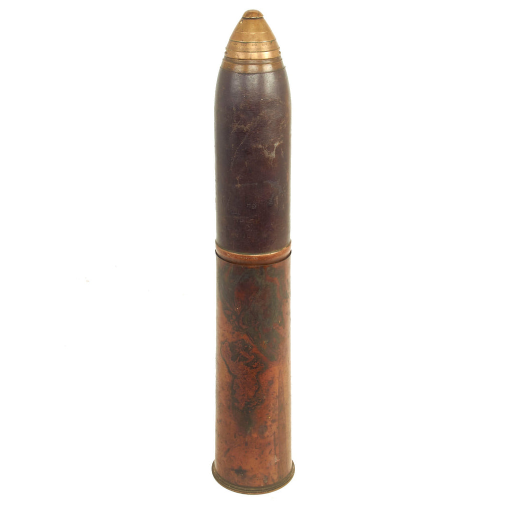 Original British WWI Inert 84mm Artillery Shrapnel Round For The Ordna ...