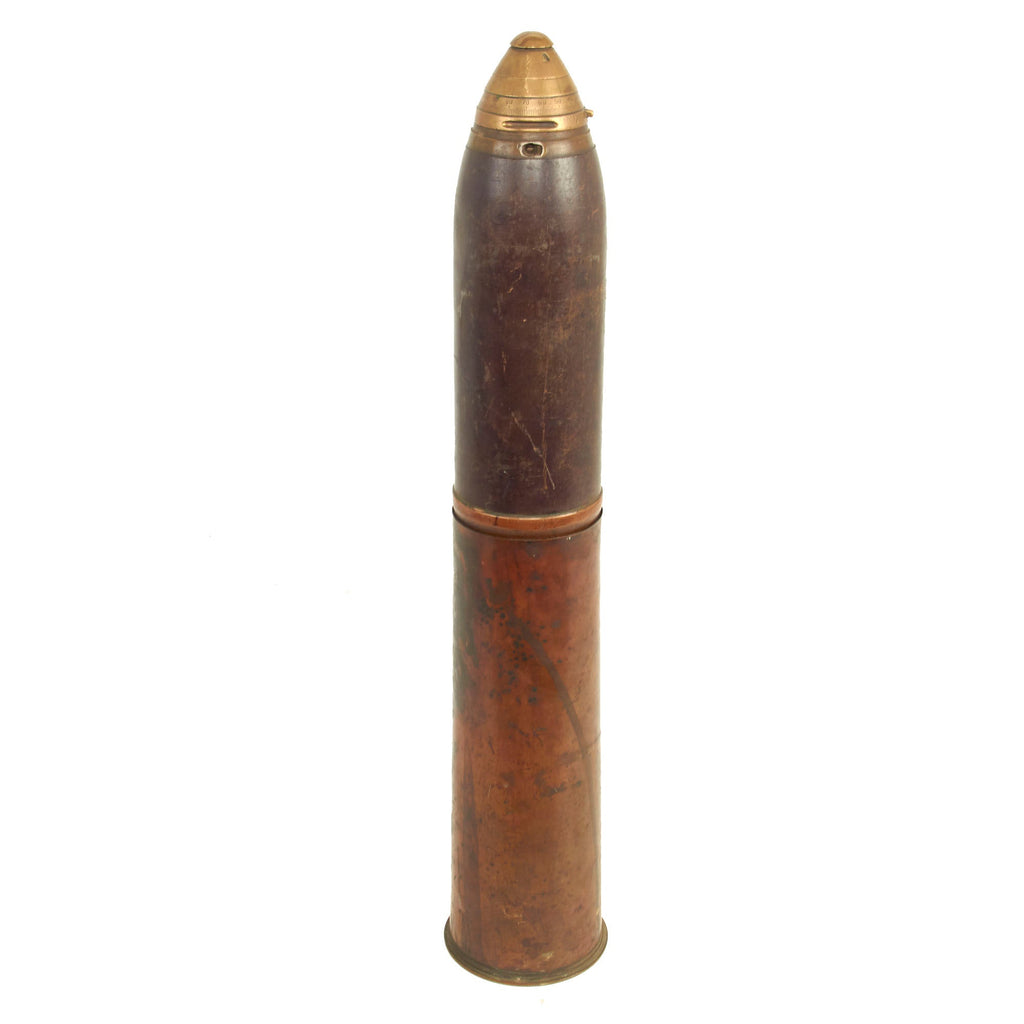 Original British WWI Inert 84mm Artillery Shrapnel Round For The Ordna ...