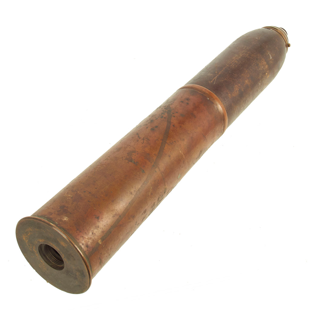 Original British WWI Inert 84mm Artillery Shrapnel Round For The Ordna ...