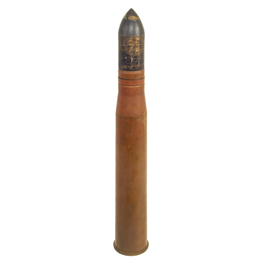 Original British WWII Inert 57mm Artillery Round For The Ordnance Quic ...