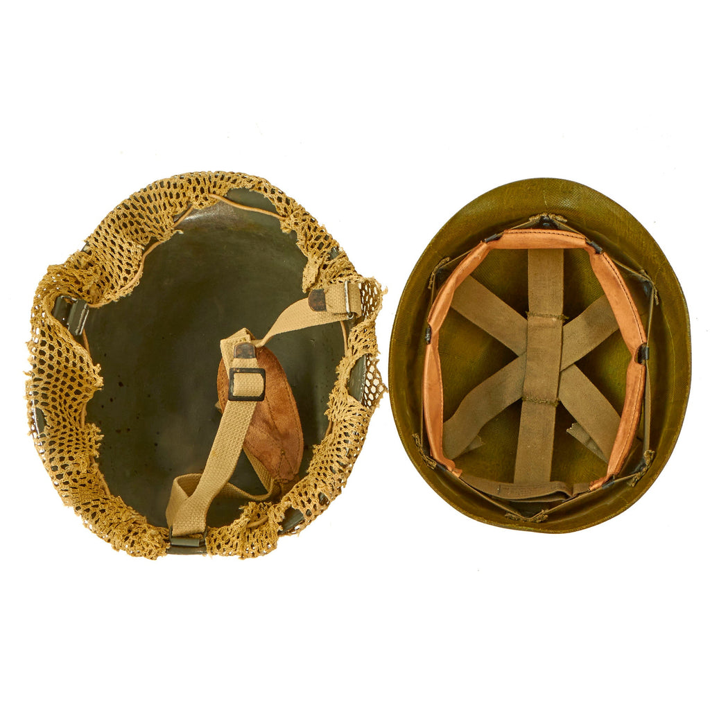 Original Israel 6 Day War Israeli M1 Helmet Clone With Liner and Net ...