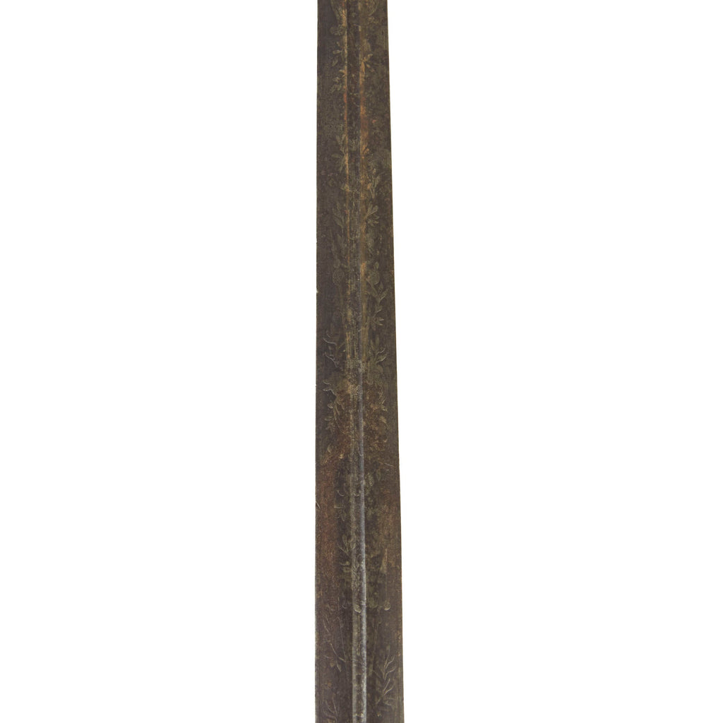 Original U.S. Militia Staff Officers Parade Sword with Bone Grip & Sca ...