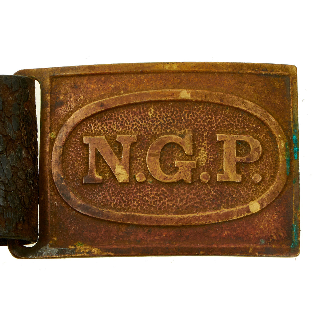 Original U.S. Indian Wars National Guard Pennsylvania Model 1874 Leath ...