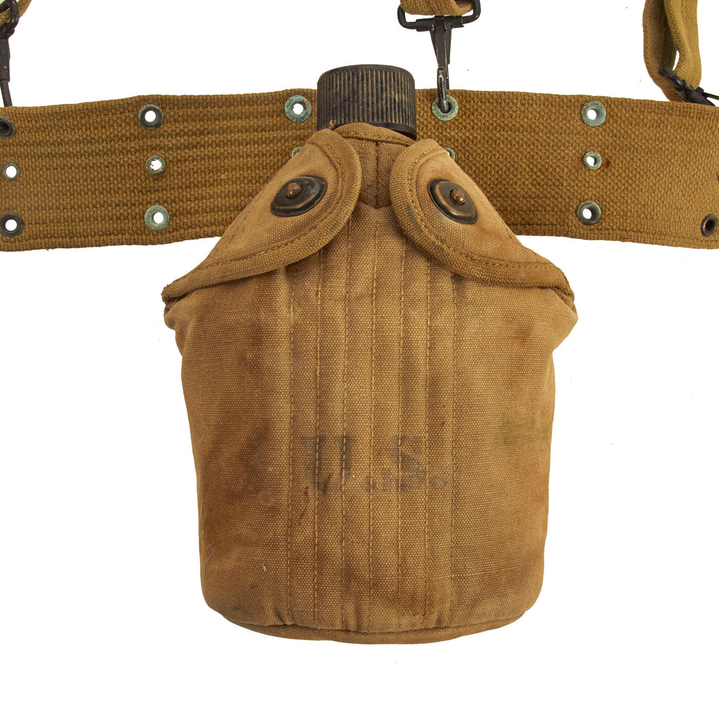 Original U.S. WWII Officer M1936 Pistol Belt, M1936 Suspenders, M1911 ...