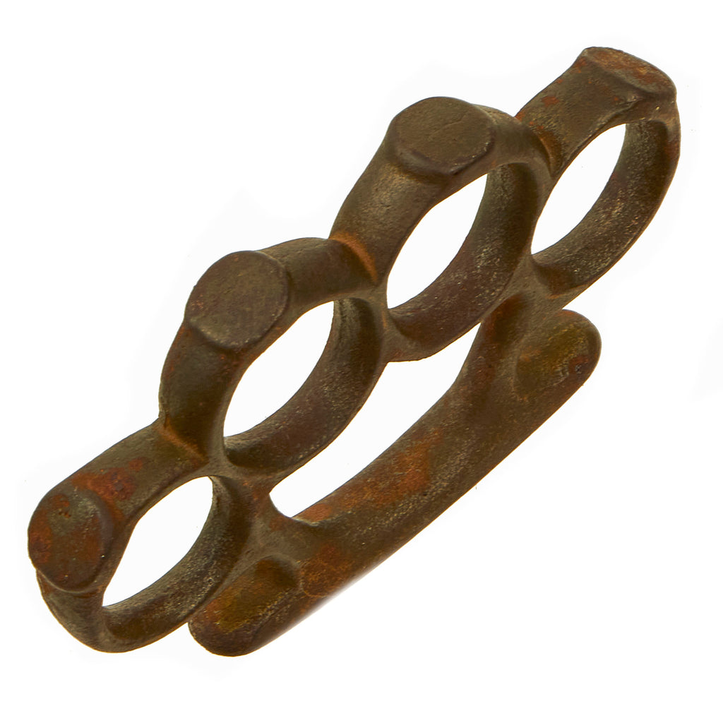 Original U.S. WWII Custom Made Cast Steel Brass Knuckle Dusters ...