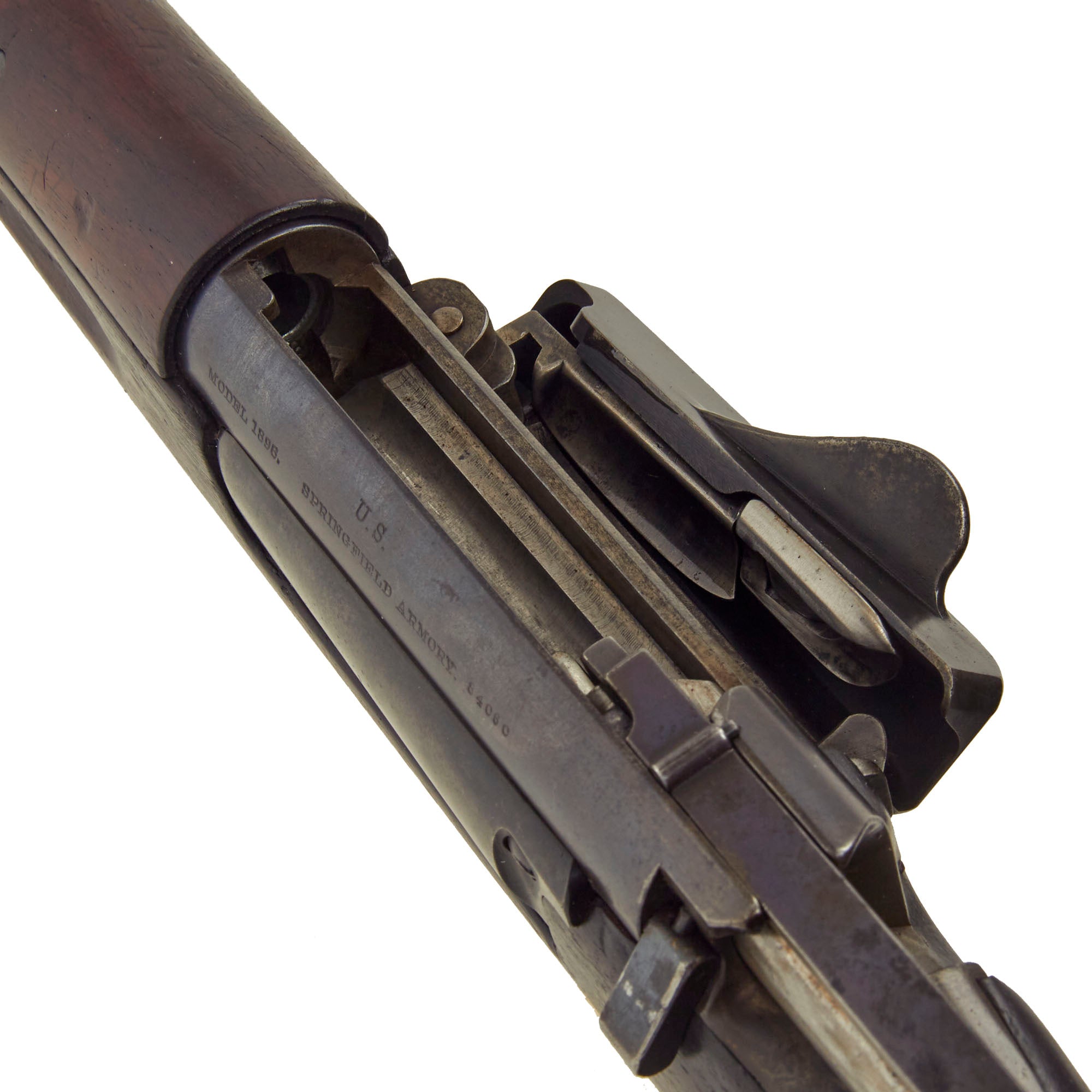 Original U.S. Springfield Model 1896 .30-40 Krag-Jørgensen Rifle Seria ...