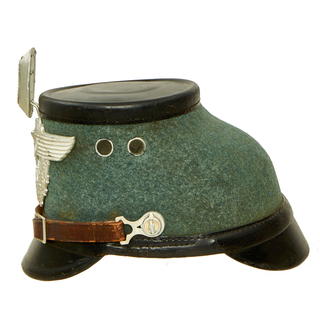 Original German WWII Late Pattern Metropolitan Police Shako by EREL ...