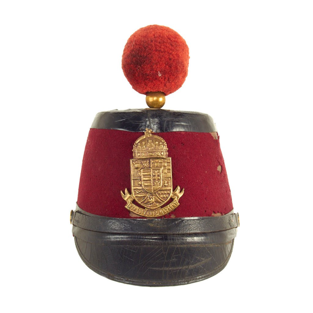 Original Pre WWI Royal Hungarian Honvéd Enlisted Shako – International ...