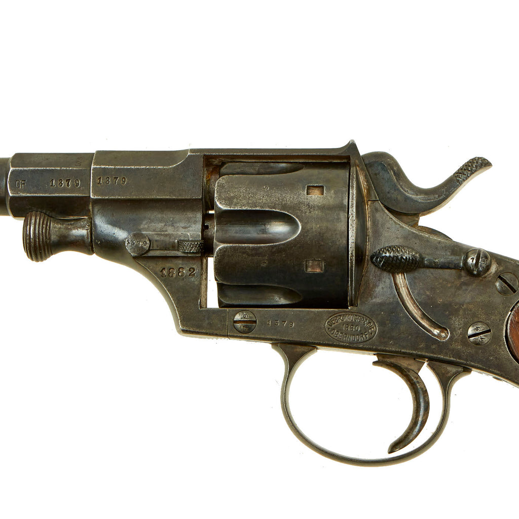 Original Imperial German Artillery Marked M1879 Reichsrevolver by Gebr ...