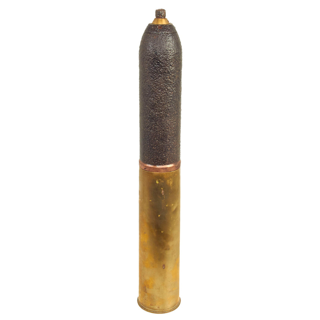 Original French WWI Canon de 75 modèle 1897 INERT 75mm HE Round - 75mm ...