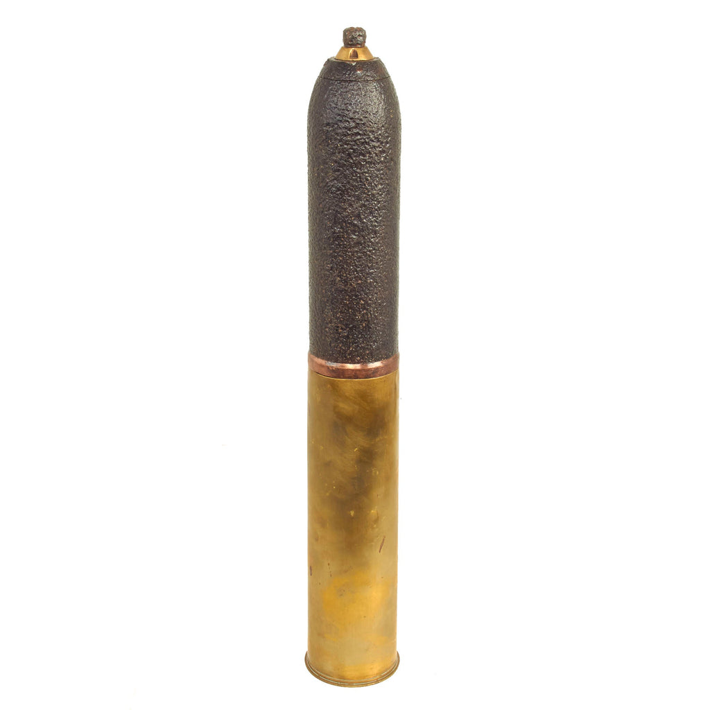 Original French WWI Canon de 75 modèle 1897 INERT 75mm HE Round - 75mm ...