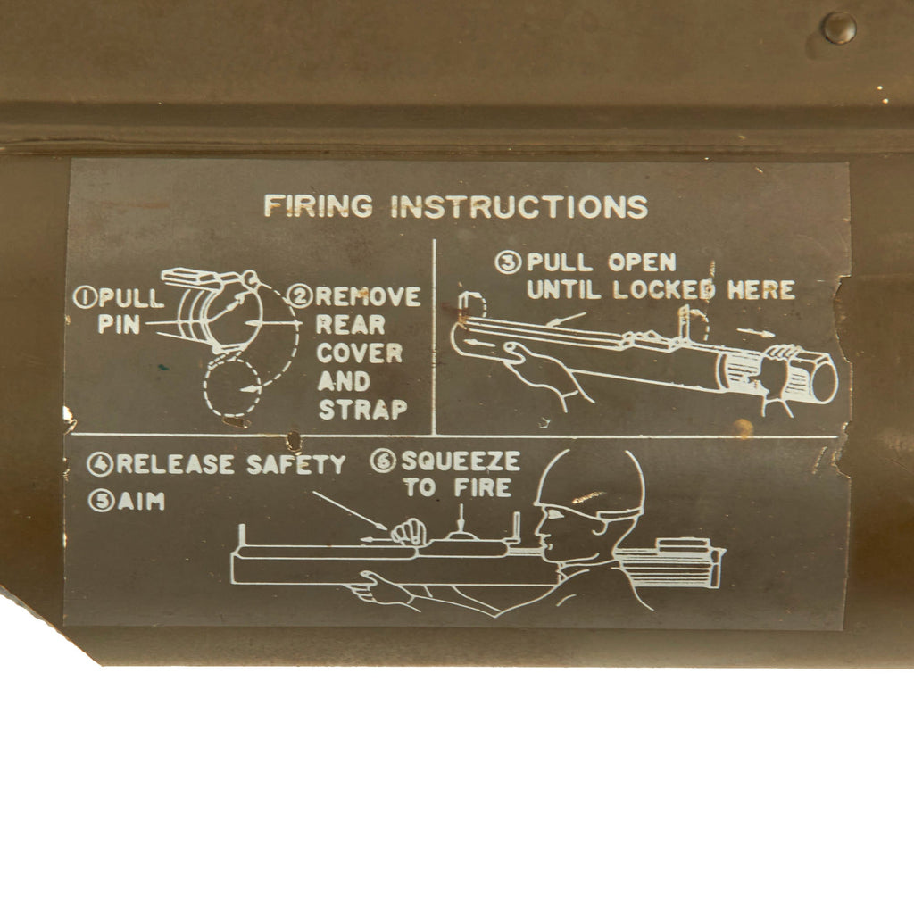 Original U.S. Vietnam War Complete M72A1 Light Anti-Armor Weapon “LAW ...