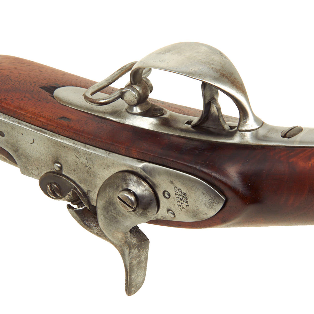Original U.S. Civil War Era Springfield M-1835 Musket Converted to Per ...