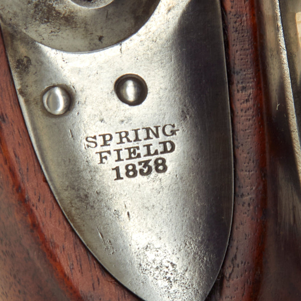 Original U.S. Civil War Era Springfield M-1835 Musket Converted to Per ...