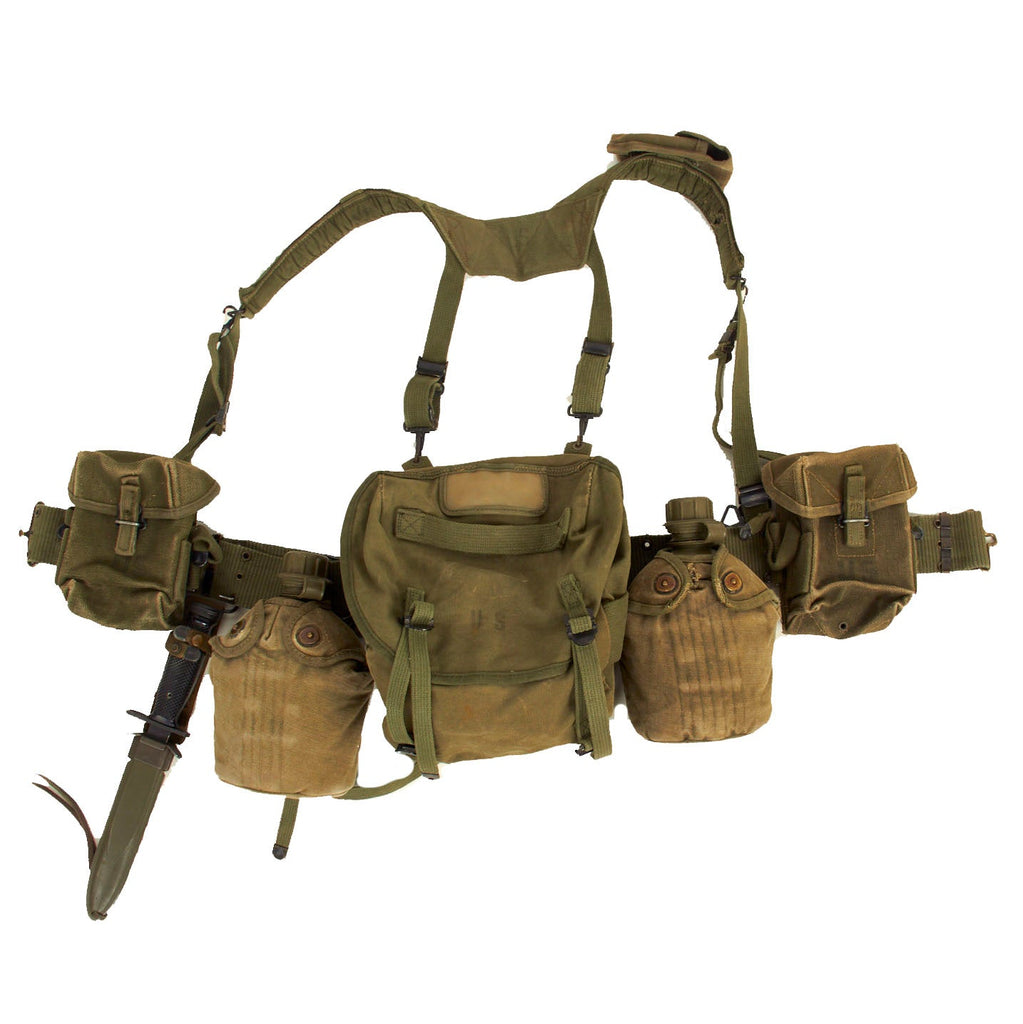 Original U.S. Vietnam War / Cold War Era M-1956 Load-Carrying Equipmen ...