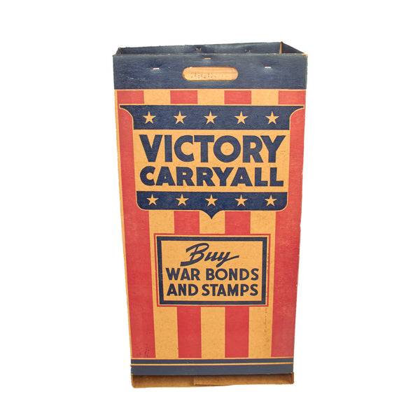 Original U.S. WWII Homefront “Victory Carryall, Buy War Bonds and Stam ...