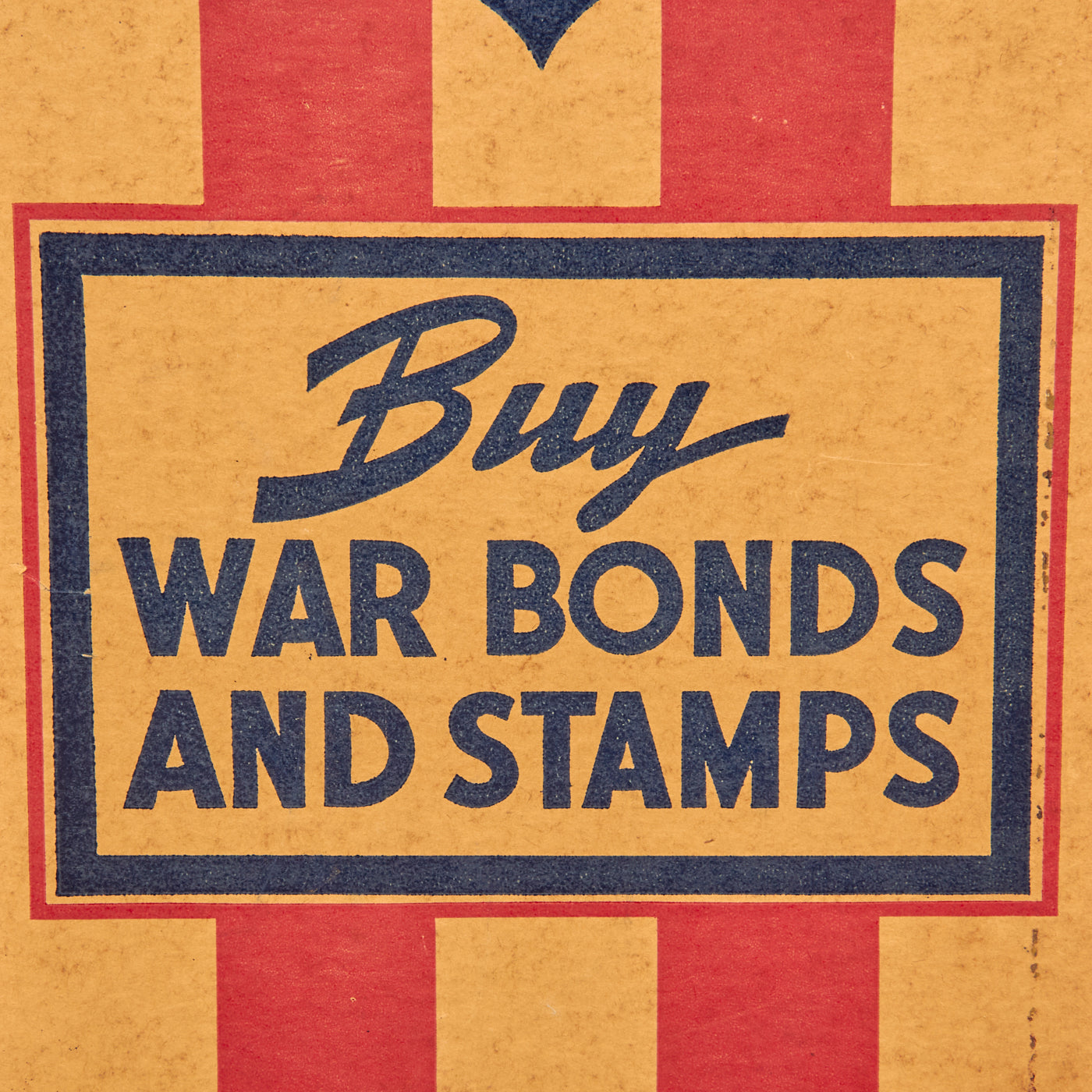 Original U.S. WWII Homefront “Victory Carryall, Buy War Bonds and Stam ...