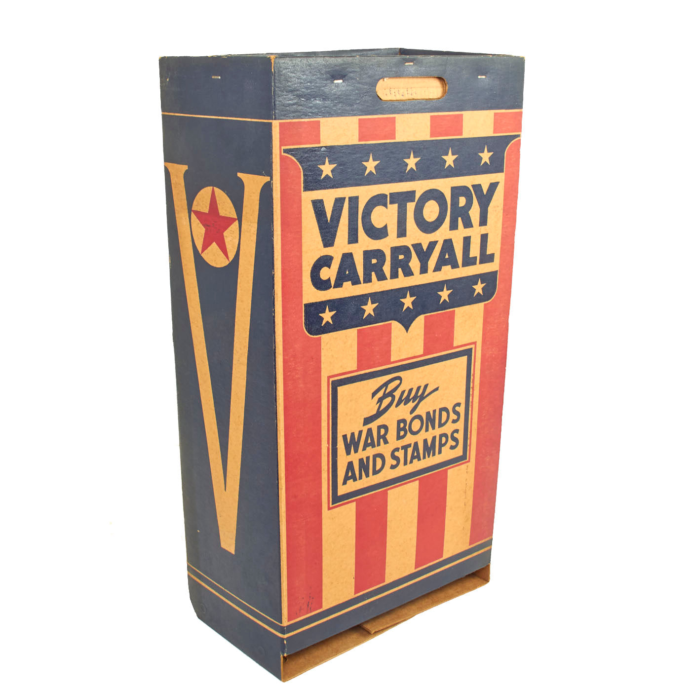 Original U.S. WWII Homefront “Victory Carryall, Buy War Bonds and Stam ...