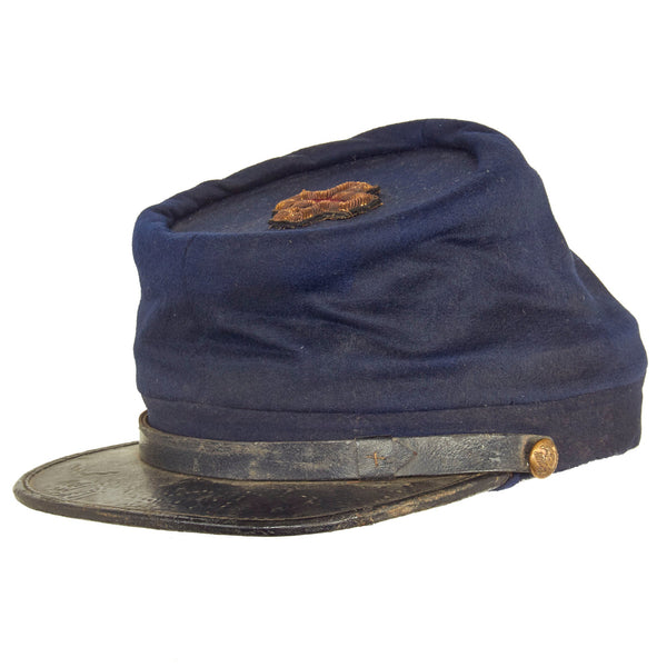 Original U.S. Civil War Private Purchase Chasseur Style Pattern Kepi W ...