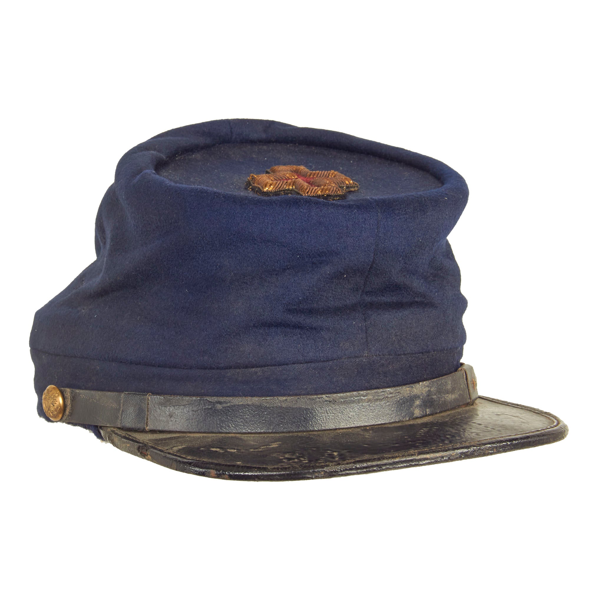 Original U.S. Civil War Private Purchase Chasseur Style Pattern Kepi W ...