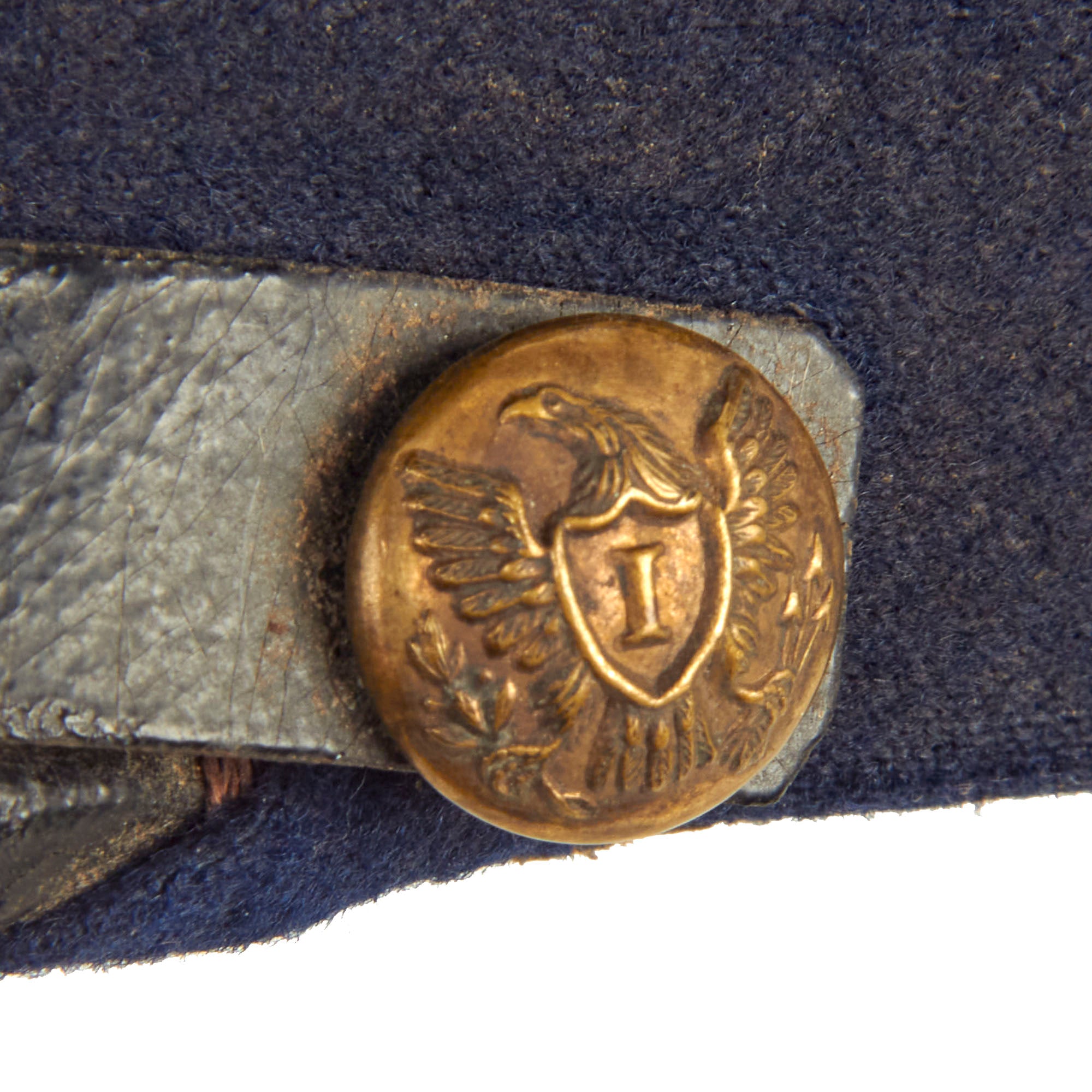 Original U.S. Civil War Private Purchase Chasseur Style Pattern Kepi W ...