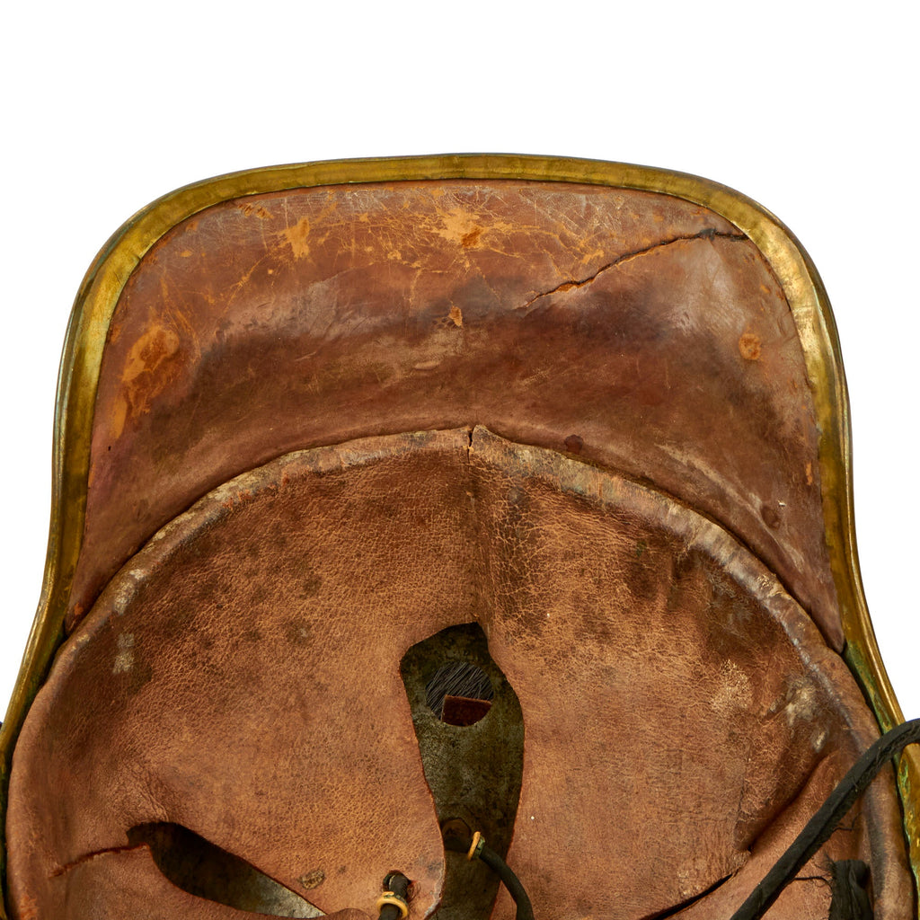 Original WWI French Model 1870 Enlisted Trooper’s Cuirassier Helmet wi ...