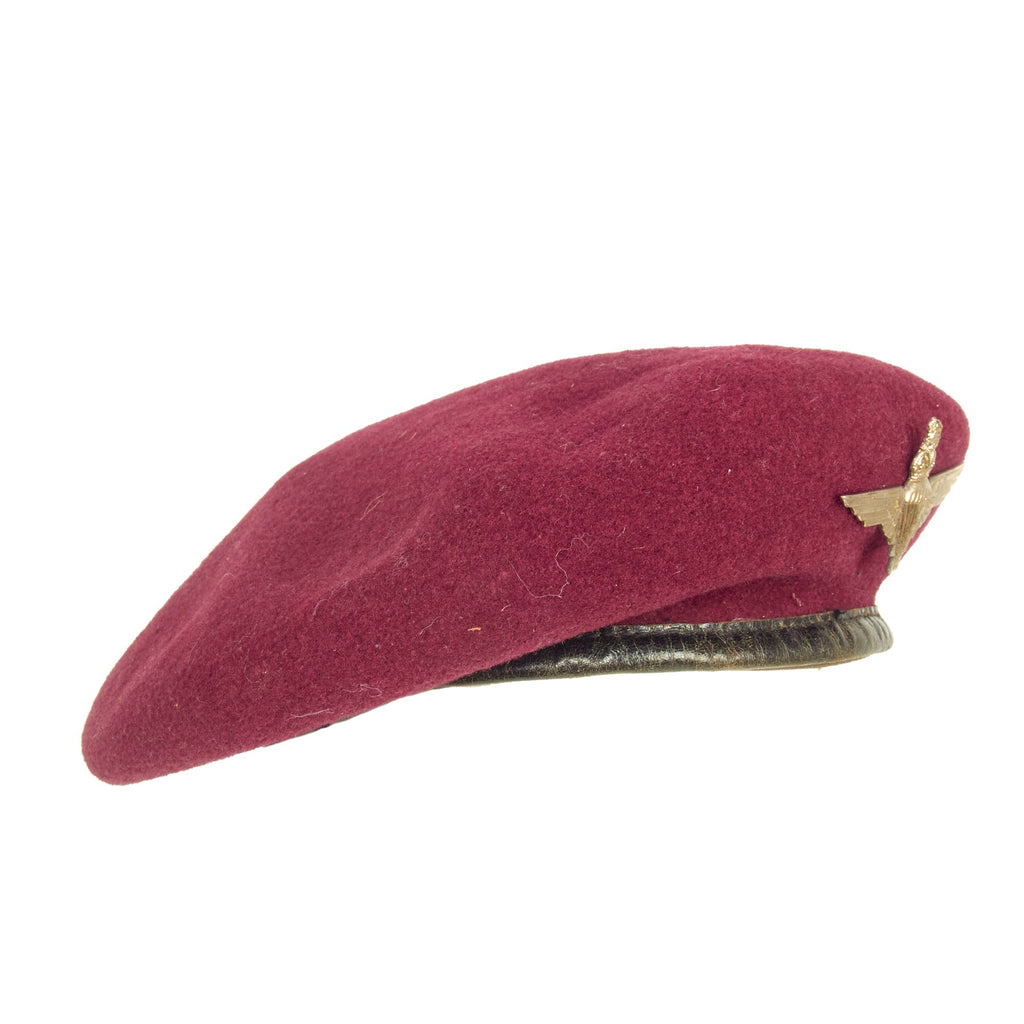 Original British WWII Parachute Regiment Maroon Beret by Kangol With B ...