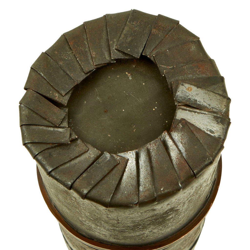 Original U.S. Civil War Inert 3” 12 Pounder Anti-Personnel Canister Sh ...