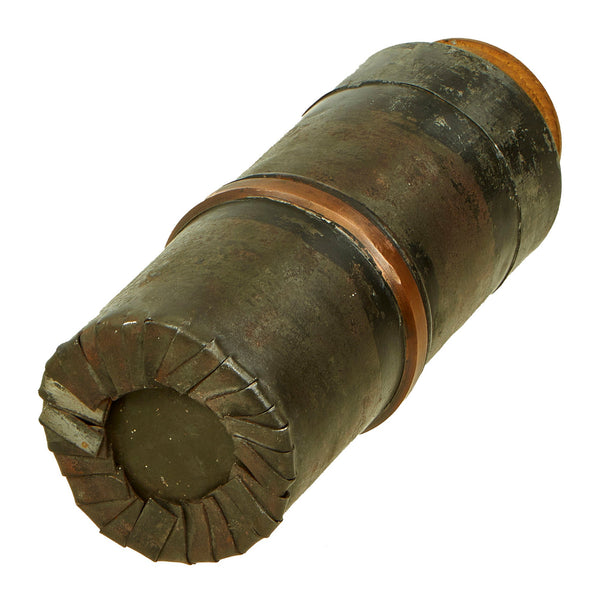 Original U.S. Civil War Inert 3” 12 Pounder Anti-Personnel Canister Sh ...