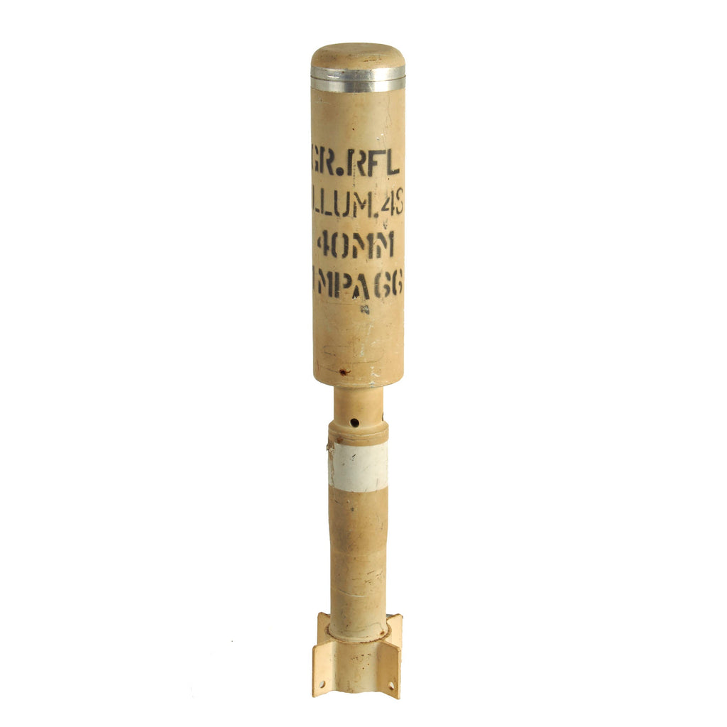 Original Belgian Cold War Era 40mm ECN-40 4” Rifle Smoke Grenade by Me ...