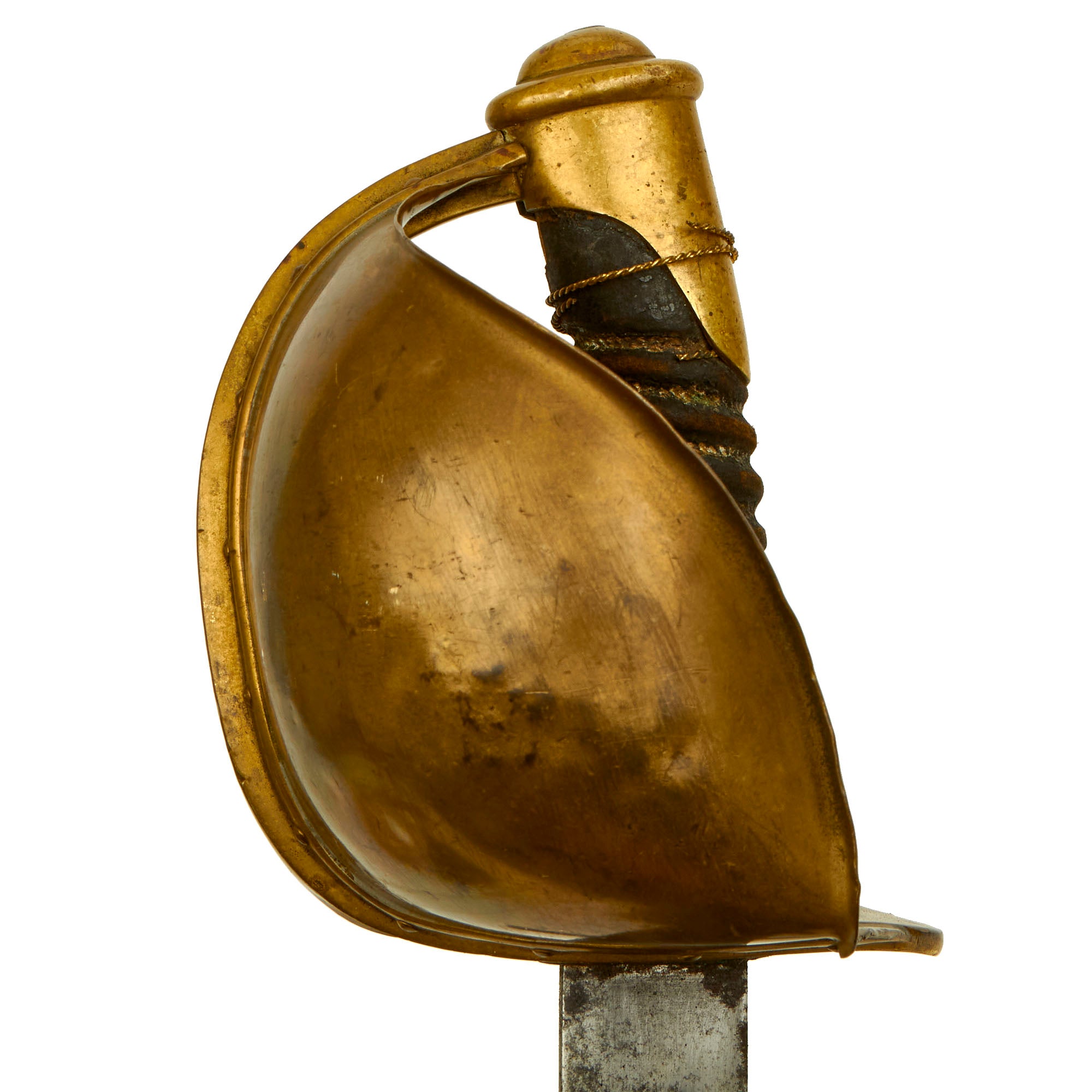 Original U.S. Civil War Rare Model 1860 Naval Cutlass with Correct Lea ...