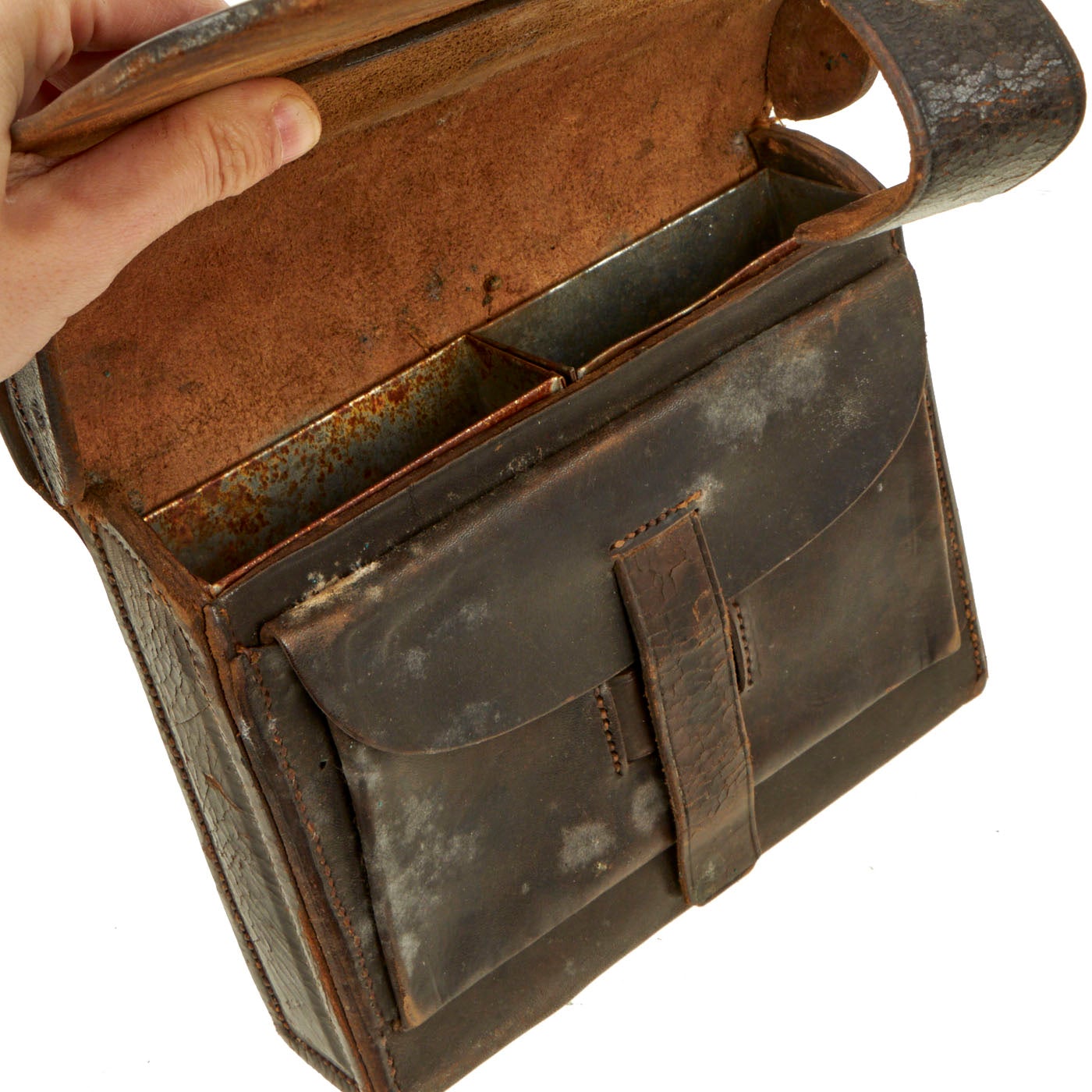 Original U.S. Civil War Model 1864 “Type II” .58 Cal. Cartridge Box by ...