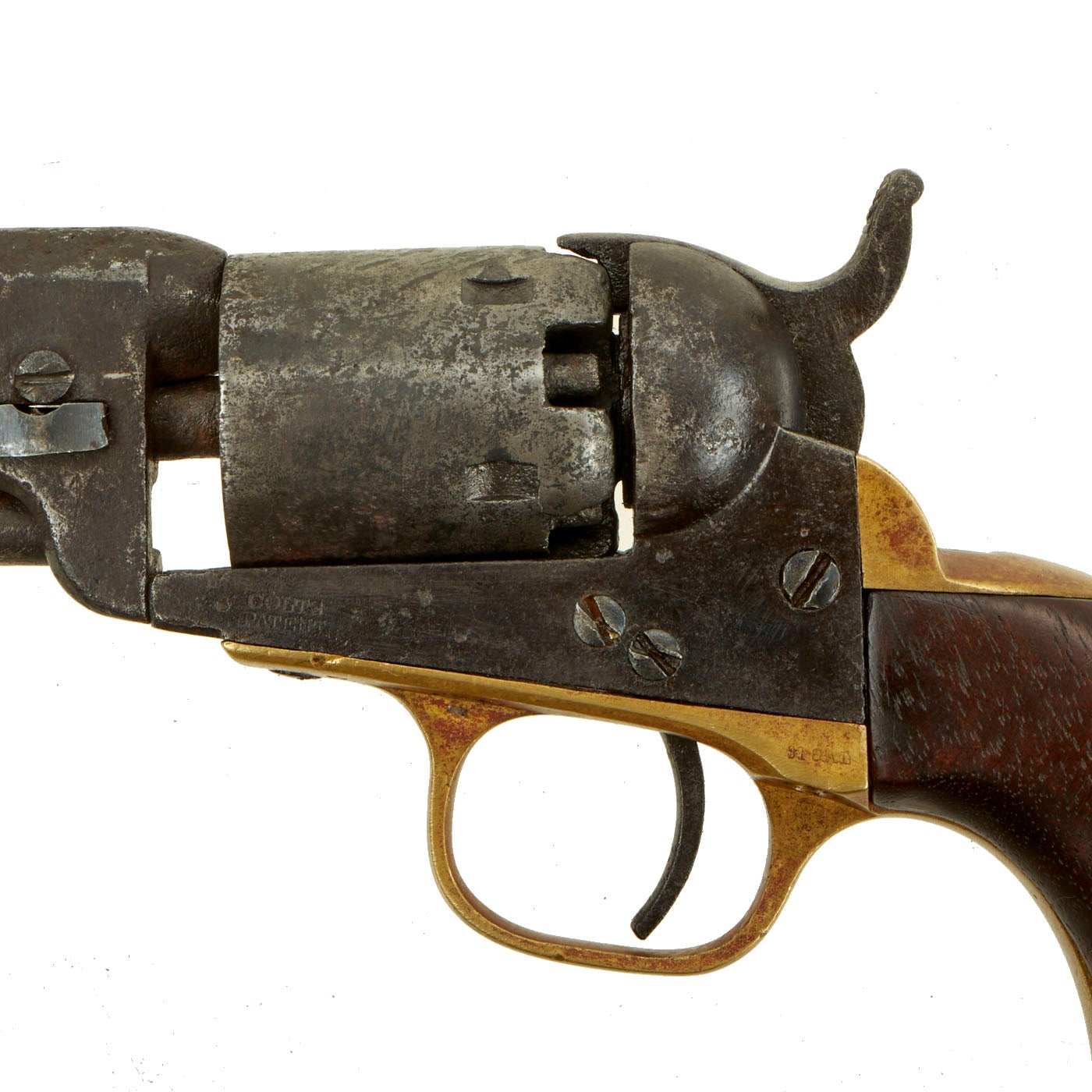 Original U.S. Indian Wars Era Colt M1849 Pocket Percussion Revolver wi ...