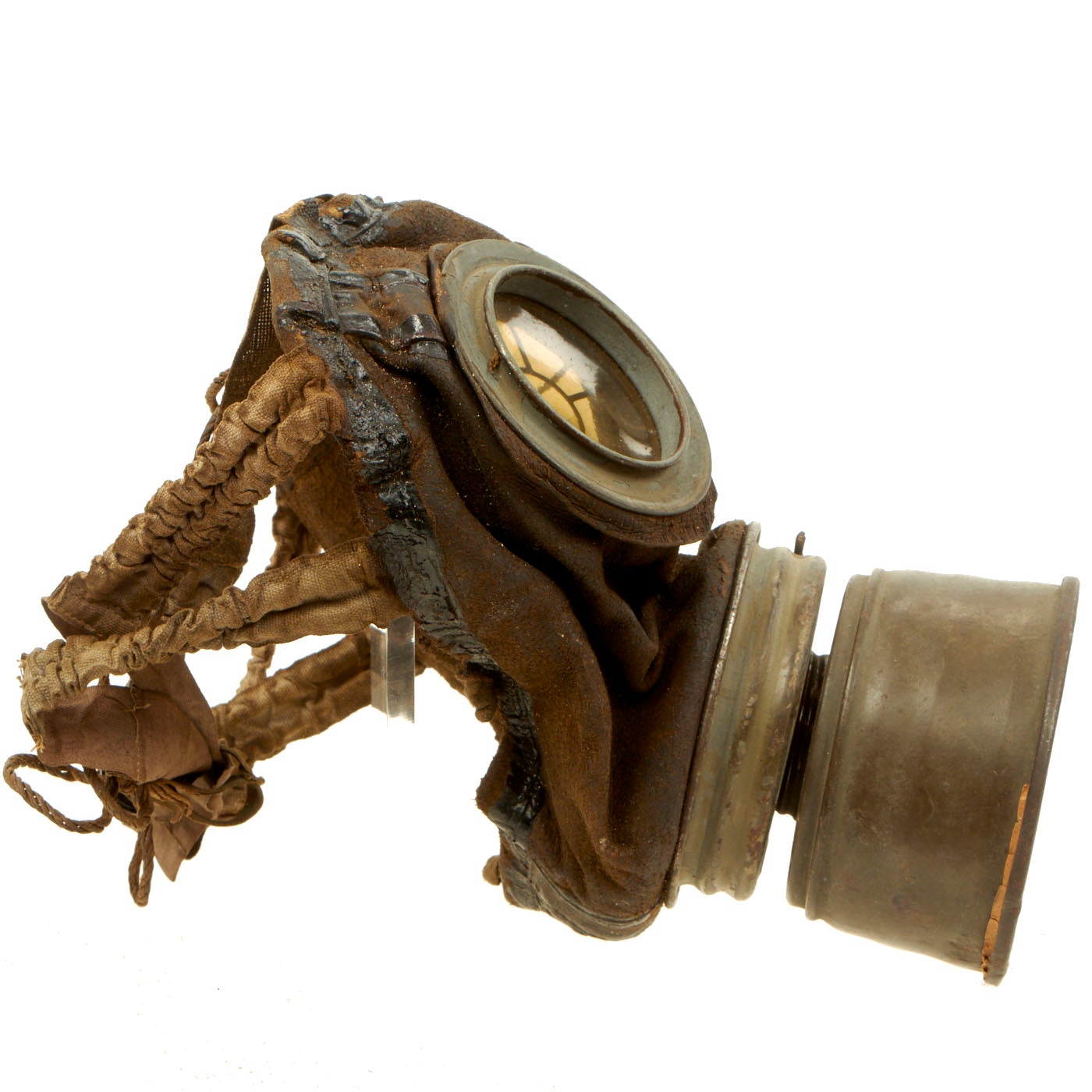 Original Imperial German WWI M1917 Gas Mask with Can - Dated February ...