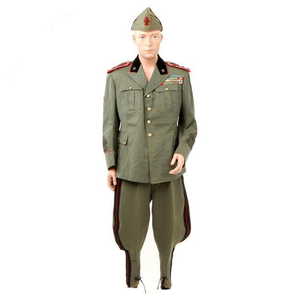 Original Italian WWII General of the Army Uniform - Bustina, Jacket ...