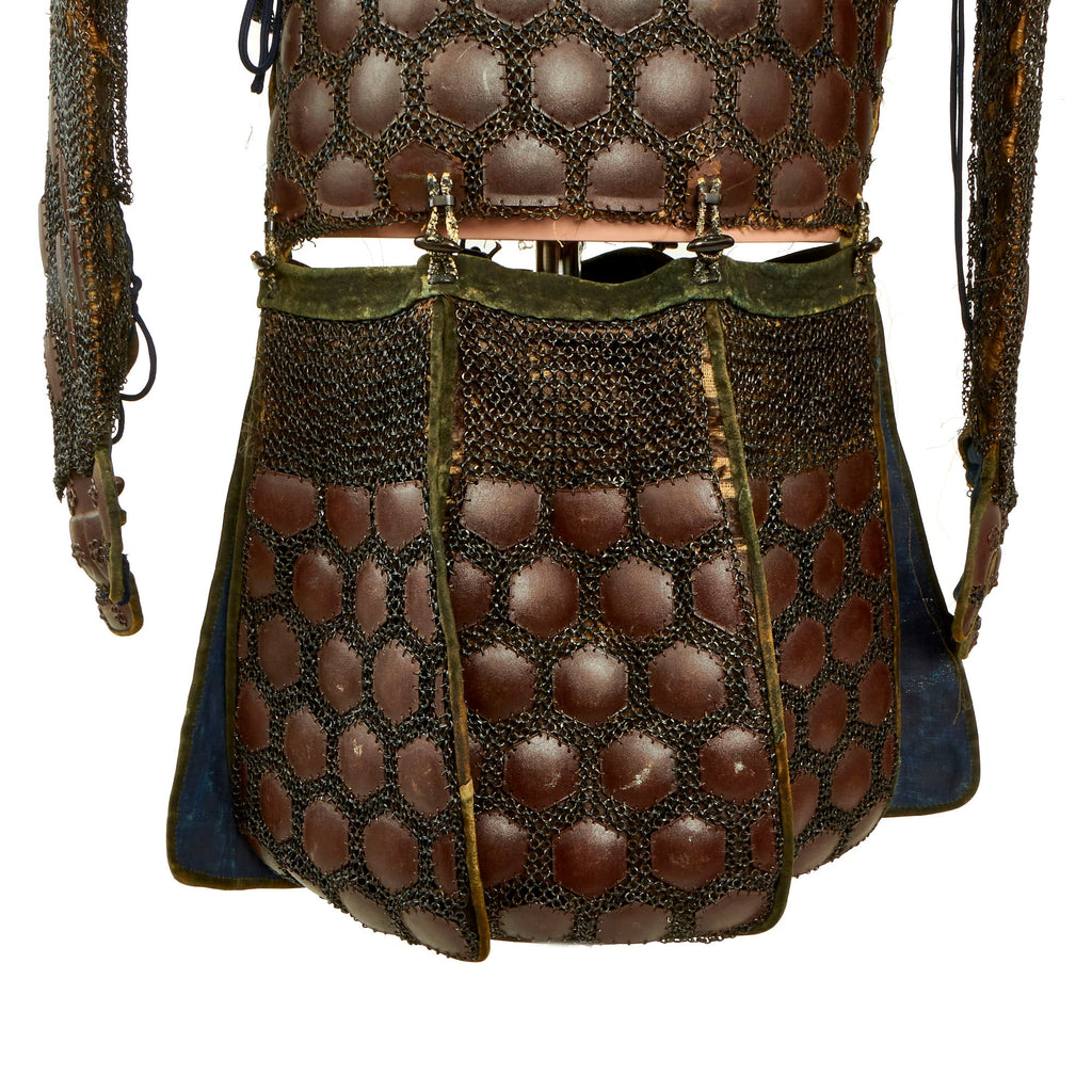 Original Japanese 19th Century Edo Period Samurai Full Body Armor with ...