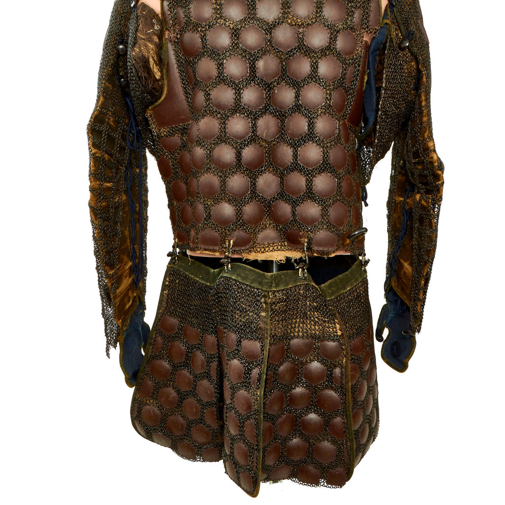 Original Japanese 19th Century Edo Period Samurai Full Body Armor with ...