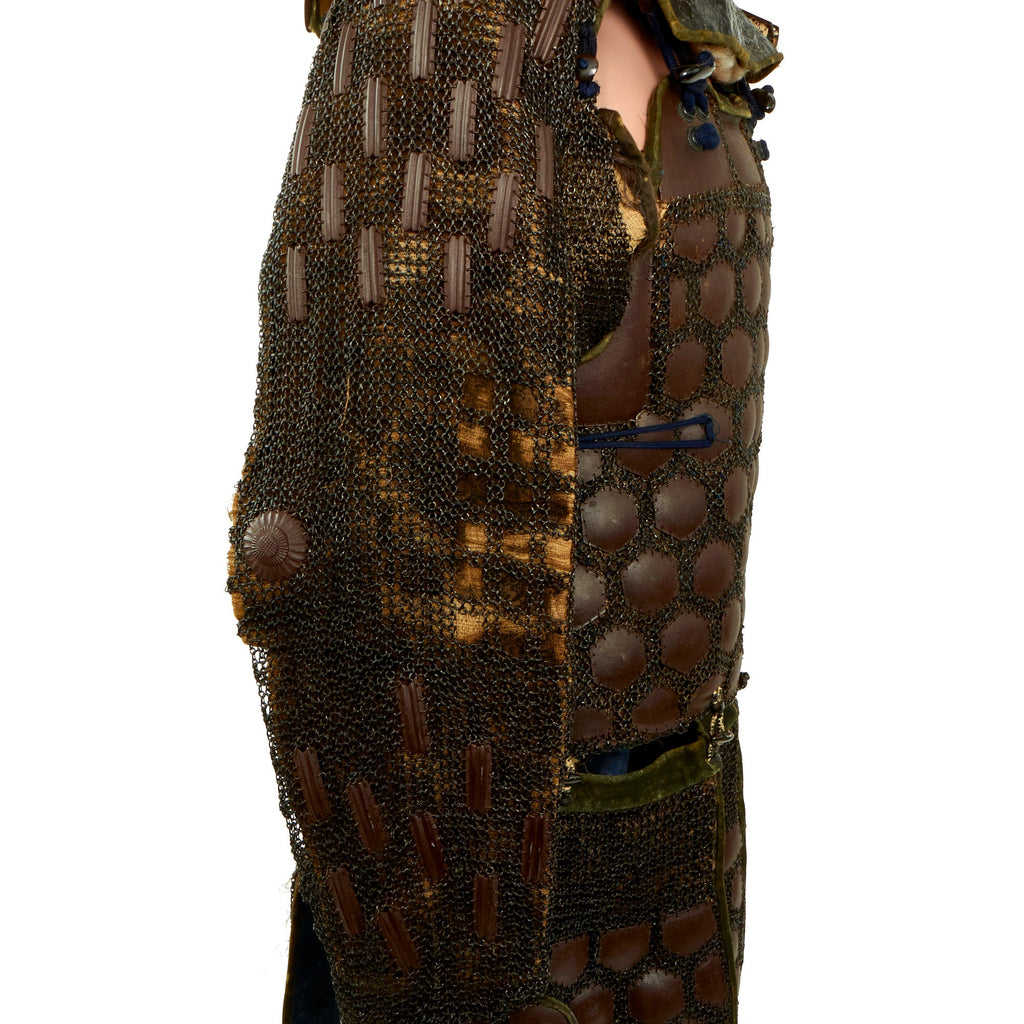 Original Japanese 19th Century Edo Period Samurai Full Body Armor with ...
