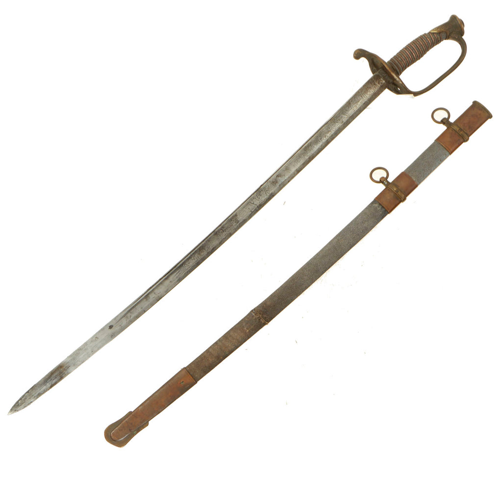 Original U.S. Civil War M1850 Foot Officer Sword by W.H. Horstmann & S ...