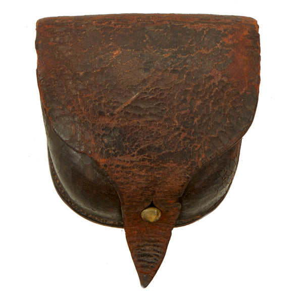Original Rare U.S. Civil War Confederate Issue Percussion Cap Box Pouc ...